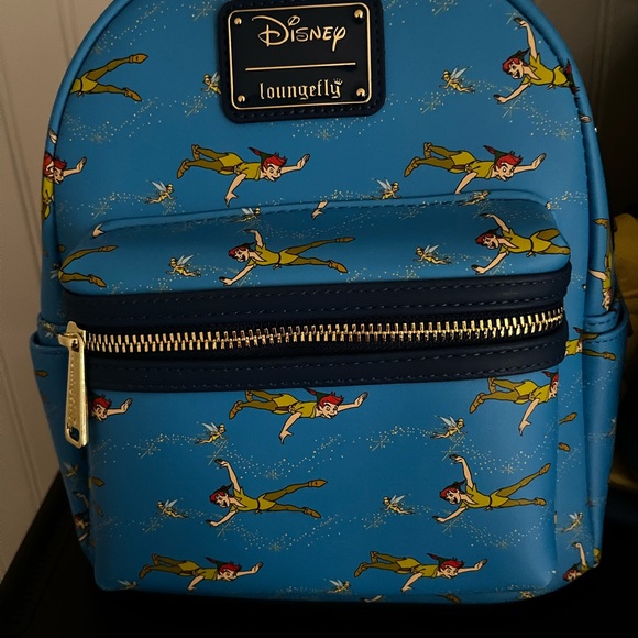 Disney | Bags | Disney Loungefly Blue Peter Pan Backpack | Poshmark